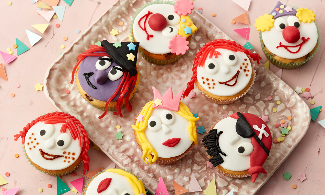Karneval-Muffins Rezept | Dr. Oetker