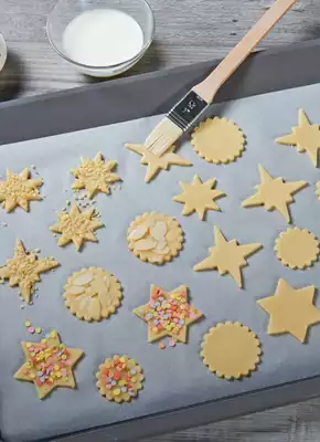 Plãtzchen Vor Dem Backen Verzieren